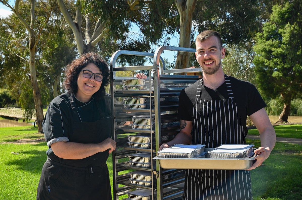 Rotary Clubs team up to donate $10K to Food Link