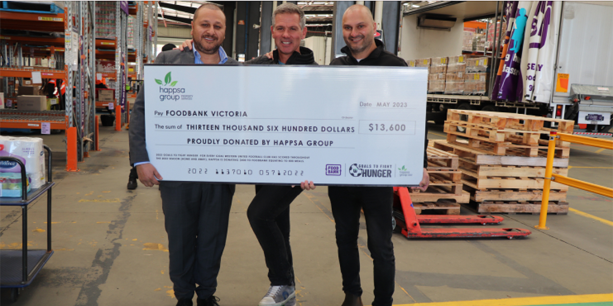 Football club’s goal to fight hunger yields results for Foodbank ...